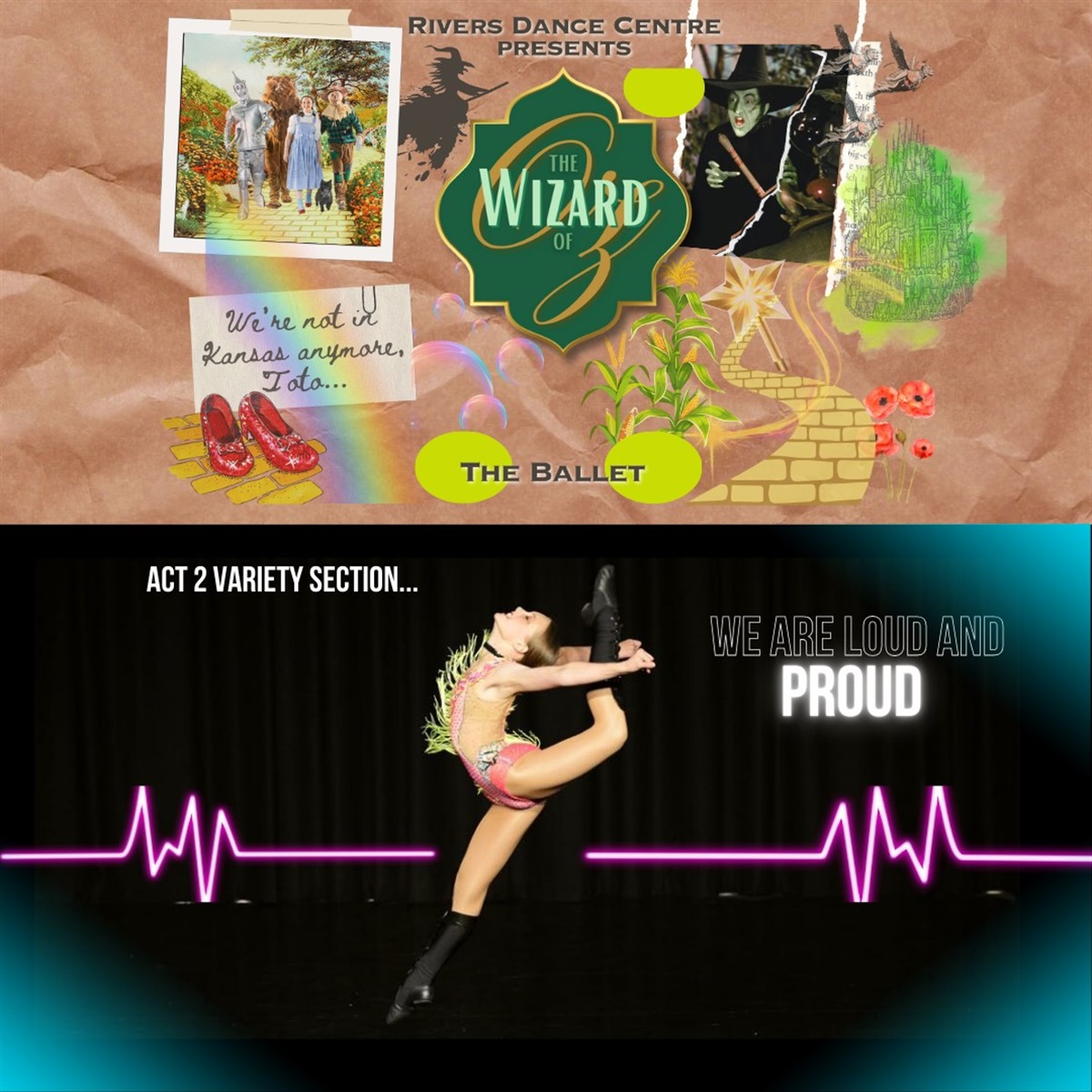 Rivers Dance presents The Wizard of Oz + We Are Loud & Proud | Bellingen Memorial Hall